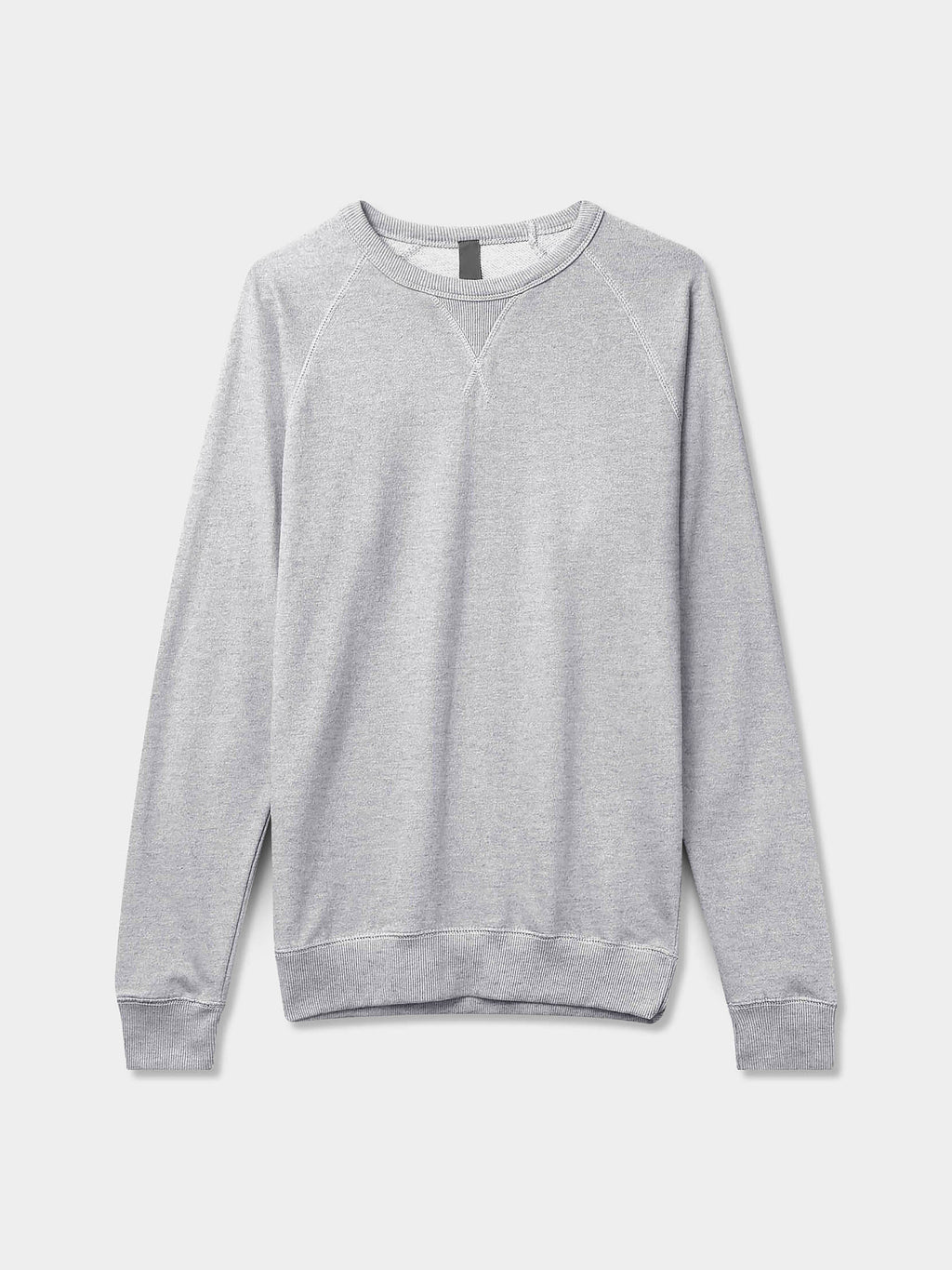 Men’s French Terry Crew Neck Sweater | Custom & Wholesale Blank Appare ...